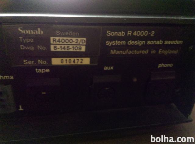 SONAB R 4000 Englez
