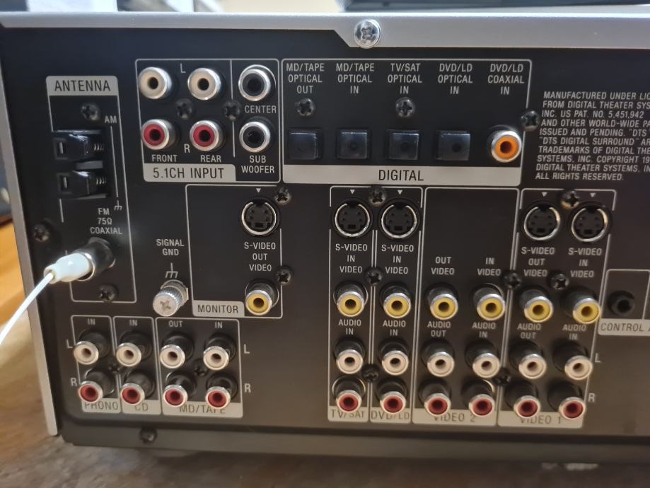 SONY STR-DB840QS, 5.1 receiver