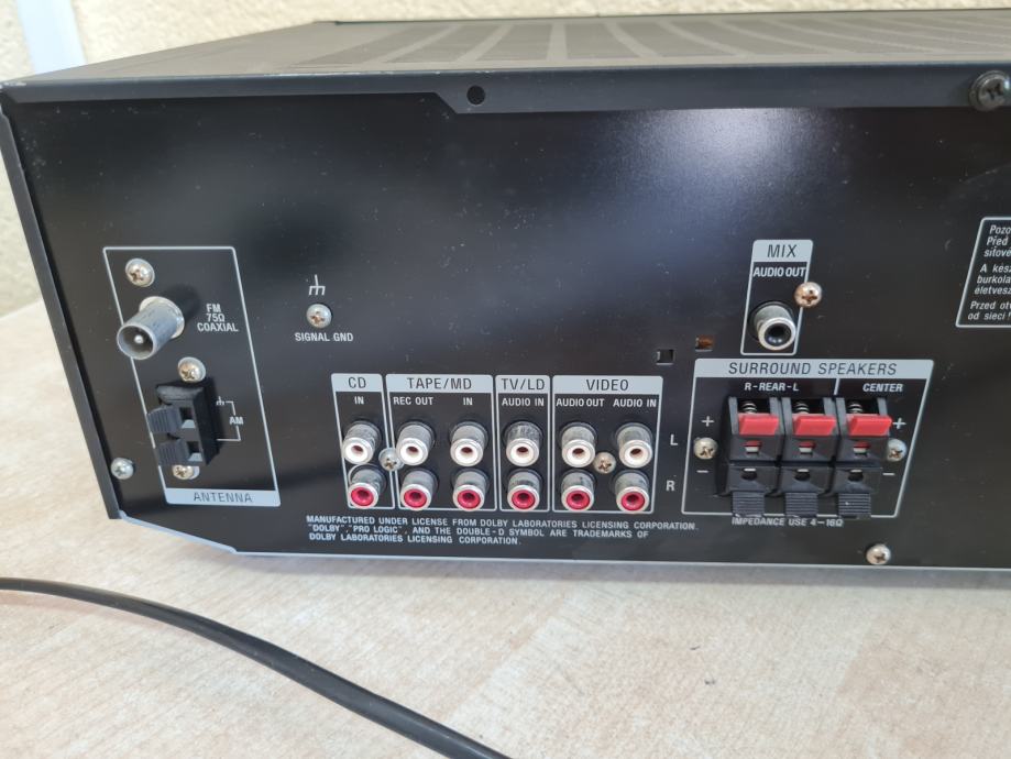 SONY STR-DE225, stereo/surround receiver