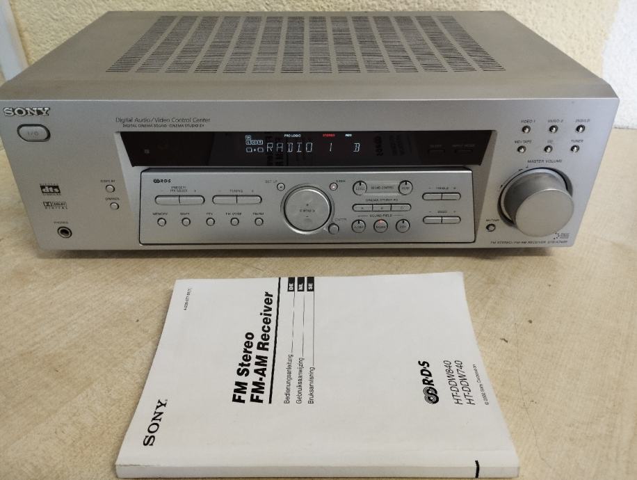 SONY STR-K740P, 5.1 RECEIVER