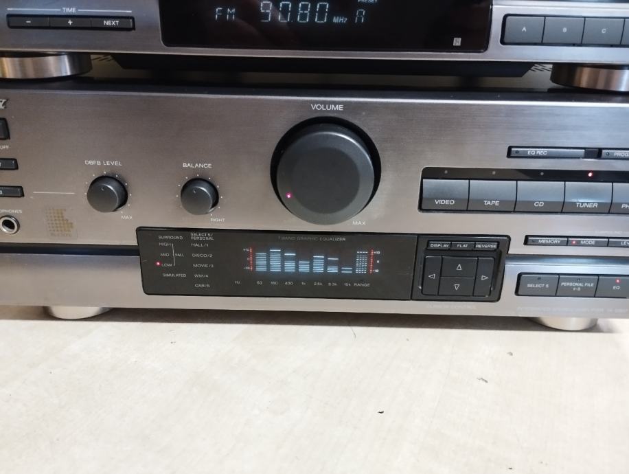 SONY TA-D507 ojačevalec + ST-D707 tuner