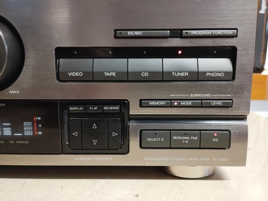 SONY TA-D507 ojačevalec + ST-D707 tuner