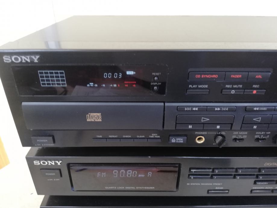 SONY TA-F261R ojačevalec + ST-S117 tuner