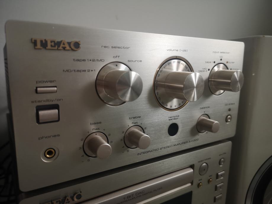 TEAC A-H300 + PD-H300C + T-H300 (ojacevalec+cd+tuner)