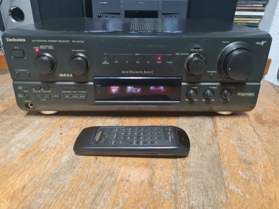TECHNICS SA-AX730, AV stereo receiver