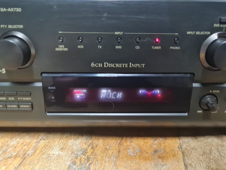 TECHNICS SA-AX730, AV stereo receiver