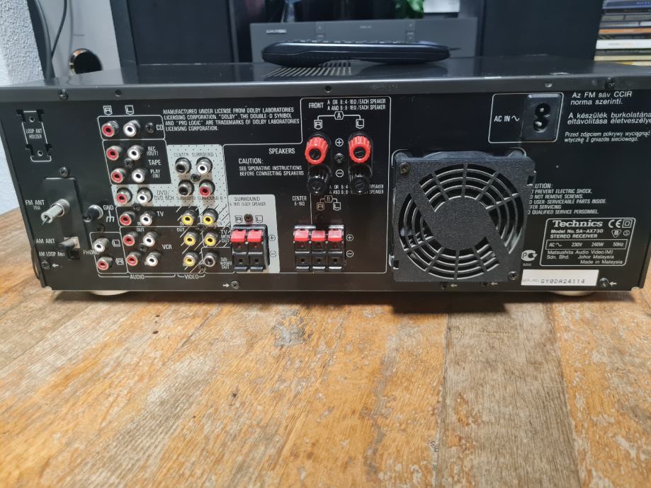 TECHNICS SA-AX730, AV stereo receiver