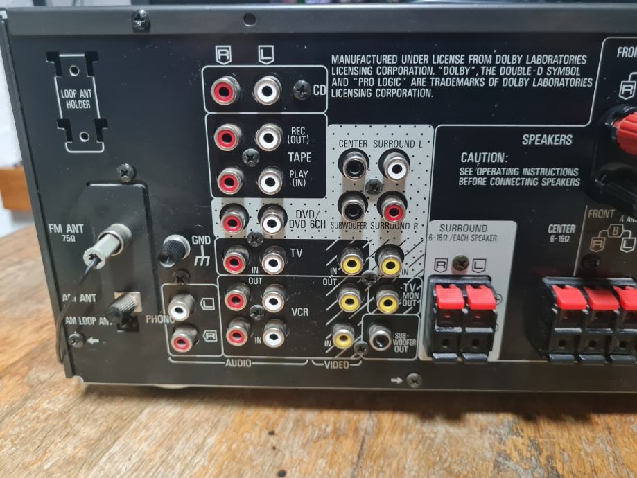 TECHNICS SA-AX730, AV stereo receiver