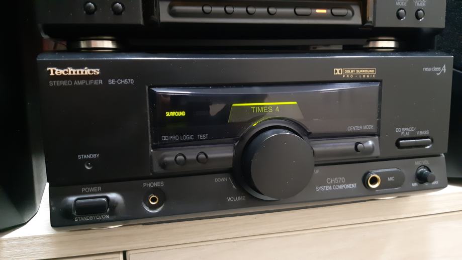 Technics CH570 komponente stolp zvočniki