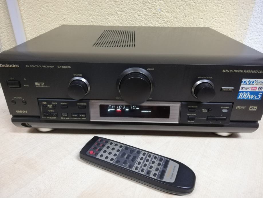 TECHNICS SA-DX950, Dolby Digital, 5.1 RECEIVER