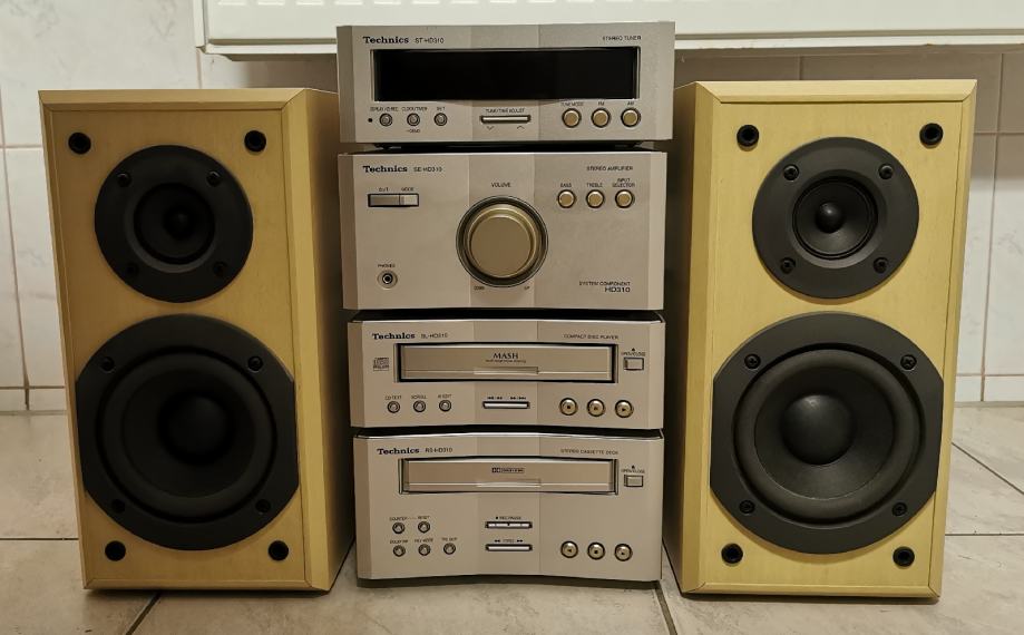 Technics komponente + Zvočniki Made in Japan