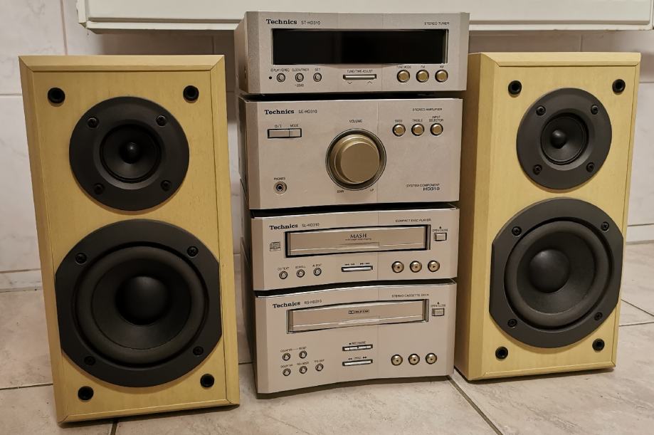 Technics komponente + Zvočniki Made in Japan