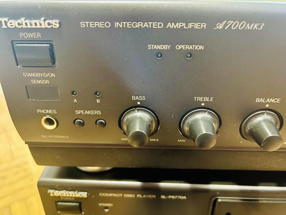 Technics Stereo integrated Amplifier A700MK3 Priložnost!