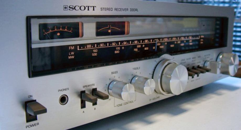 Vintage H.H. Scott 330RL Stereo Receiver