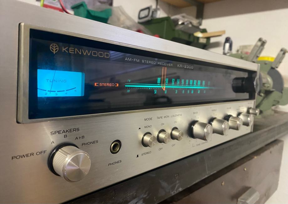 Vintage receiver KENWOOD KR-2300 made in Japan