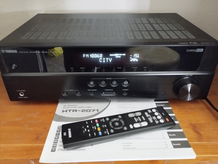 YAMAHA HTR-2071, 5.1 receiver, hdmi