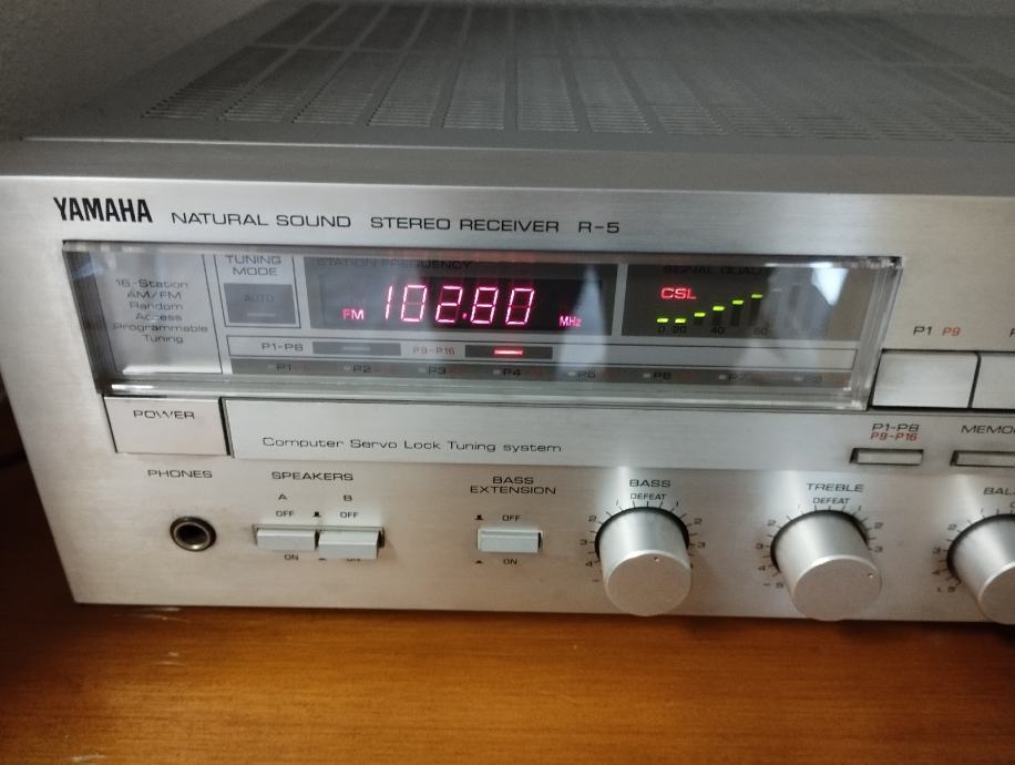 YAMAHA R-5, stereo receiver, vintage