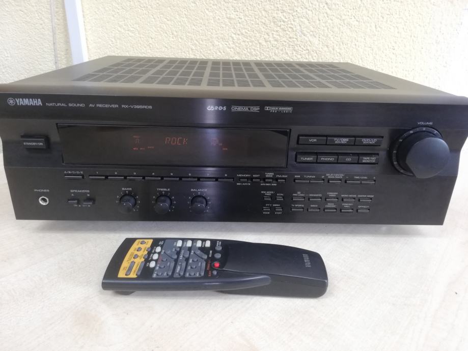 YAMAHA RX-V395 RDS, 5.1 AV RECEIVER