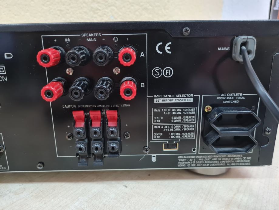 YAMAHA RX-V396RDS, 5.1 AV RECEIVER