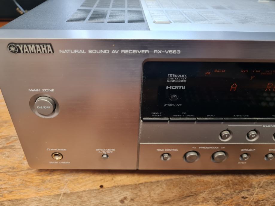 YAMAHA RX-V563, 7.1 RECEIVER, HDMI, USB