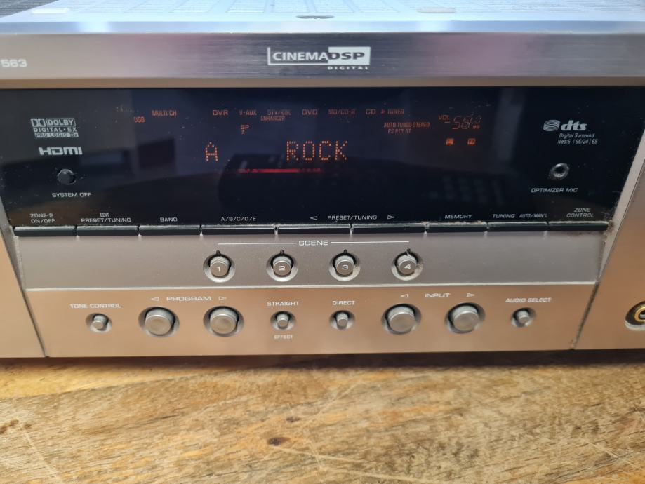 YAMAHA RX-V563, 7.1 RECEIVER, HDMI, USB