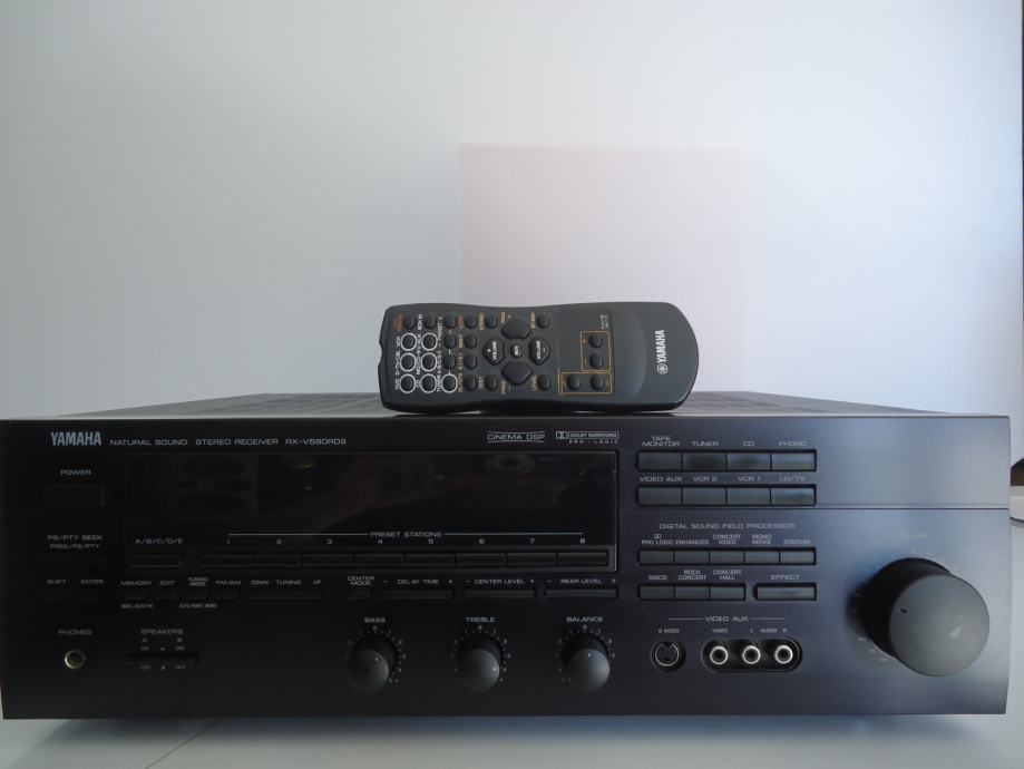 YAMAHA RX V590 RDS,DOLBY SURROUND 5.1,300W