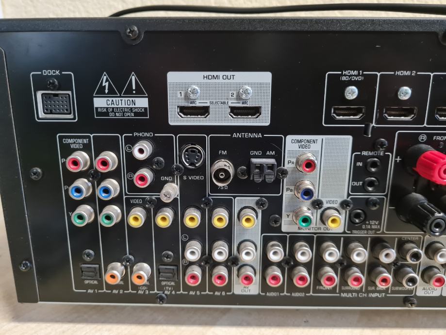 YAMAHA RX-V767, 7.1 RECEIVER, HDMI