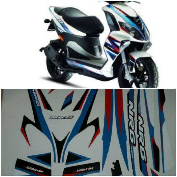 Nalepke Set - Sticker Kit -Piaggio NRG, Typhoon - VELIKO MODELOV