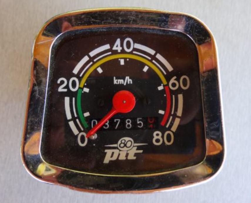 Števec TOMOS brzinomer PIT 80 km/h