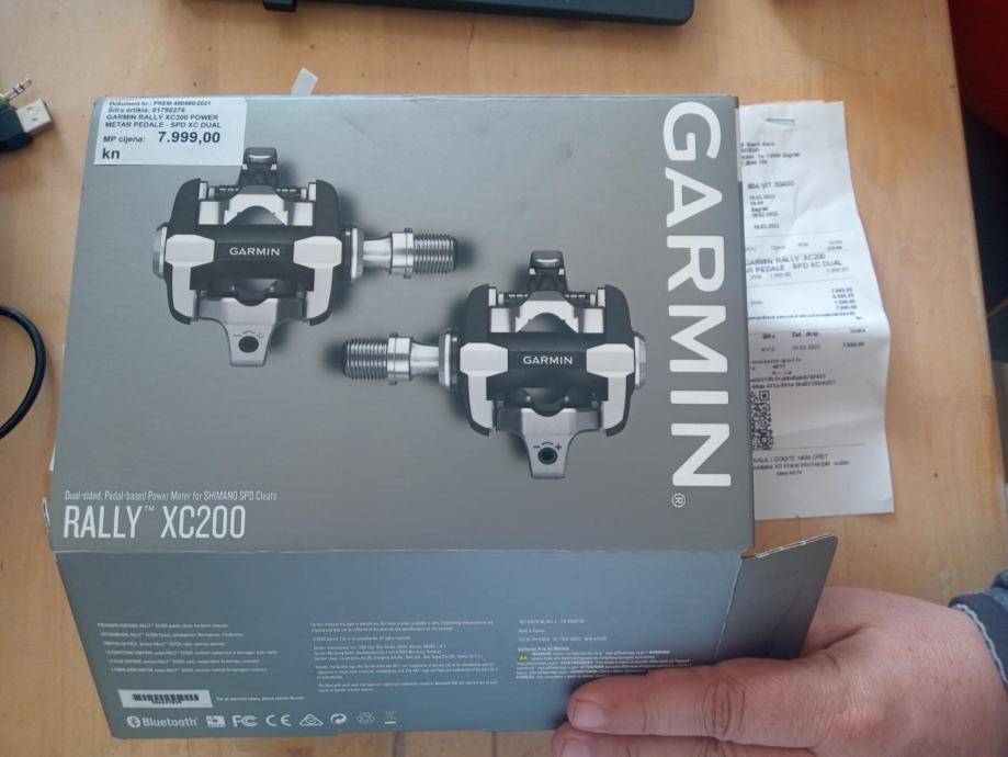 Garmin Rally XC200 Power Meter pedale SPD XC DUAL