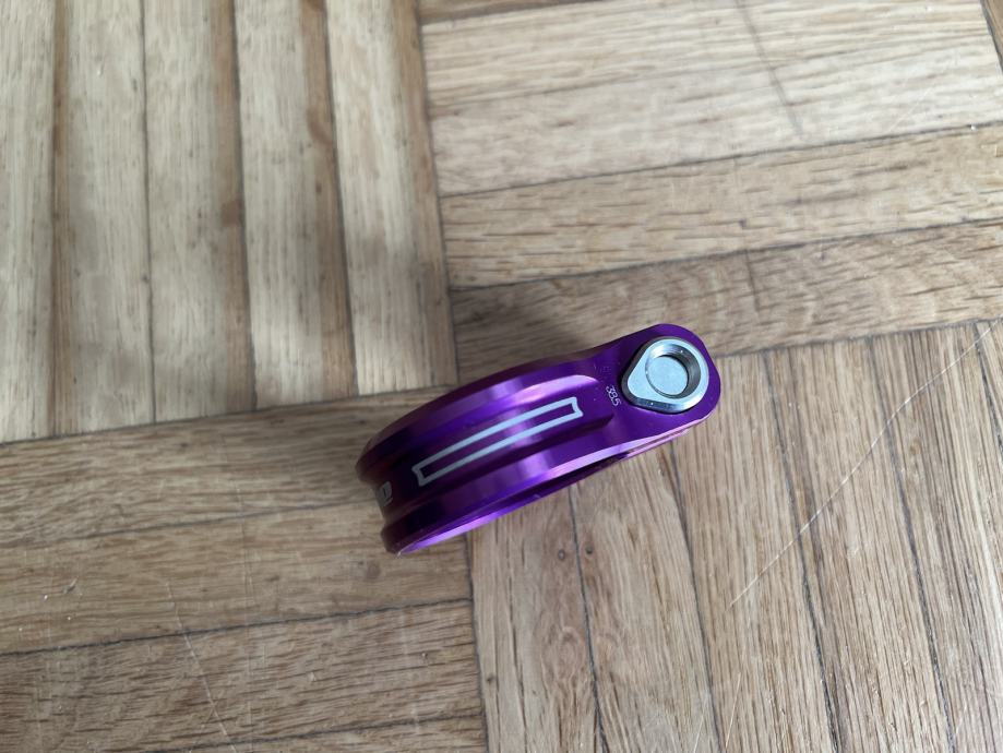 Hope seat clamp seat post purple objemka sedeza mtb