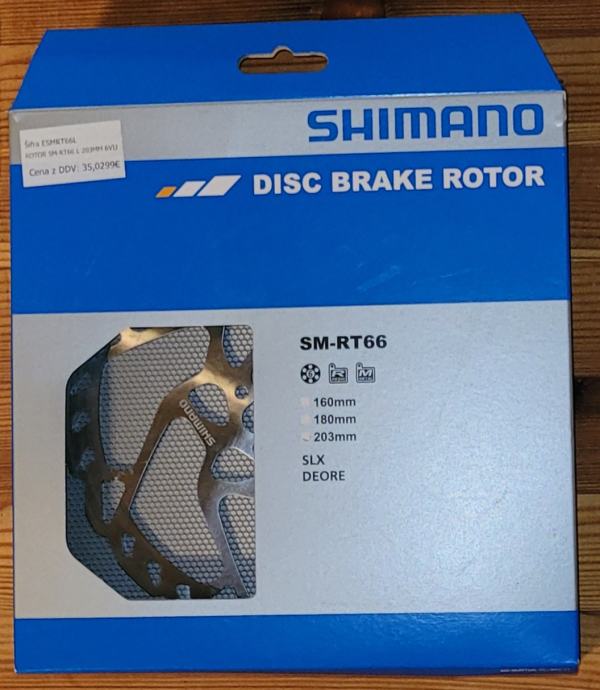 Shimano rotor SM-RT-66-M 180mm