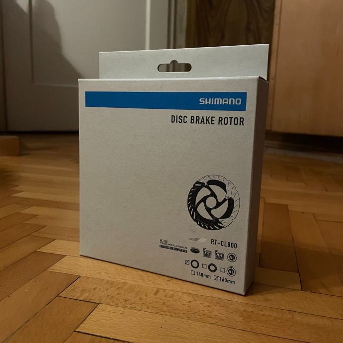 Shimano RT-CL800 rotor (160mm, CenterLock, 2x)