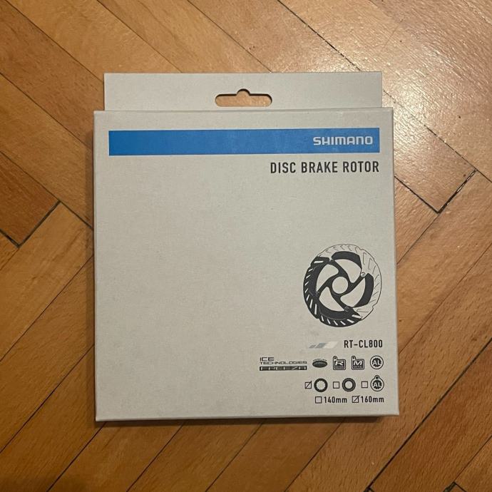 Shimano RT-CL800 rotor (160mm, CenterLock, 2x)