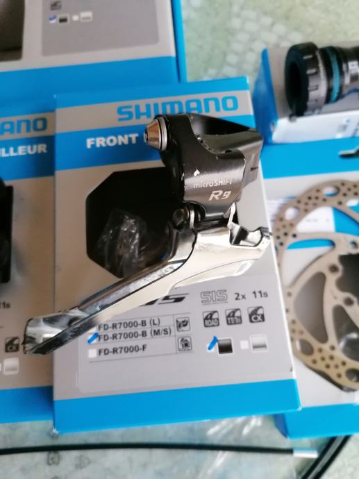 Shimano Sora + Microshift R9 group set 2x9 prestav