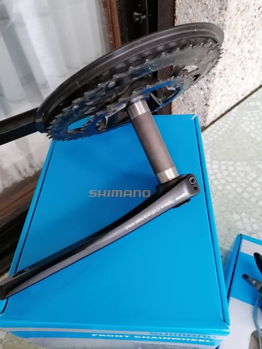 Shimano Sora + Microshift R9 group set 2x9 prestav
