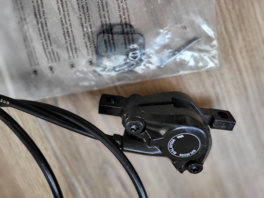 zadnja zavora Shimano Deore BR-M596 - z nedelujočim batkom