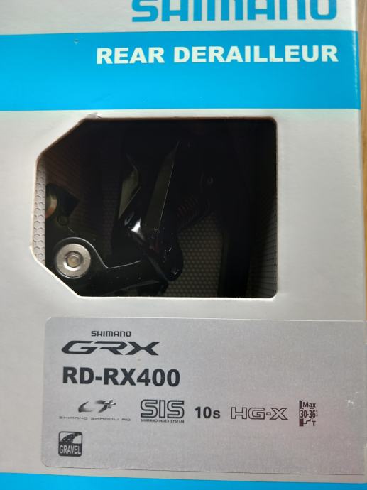 zadnji 10 redni menjalnik Shimano GRX RD-RX400