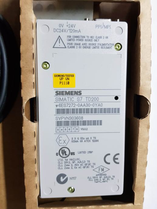SIEMENS Simatic S7-200 6ES7 307-1EA00-0AA0 Text display TD 200