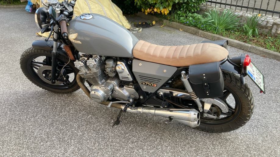 Motor honda cbf 750 castum made unikat starodobnik cafferacer