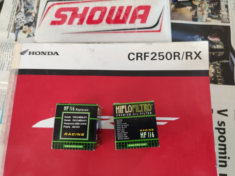 Oljni filter za HONDA CRF 250 R (2004-2021) cross filter olja