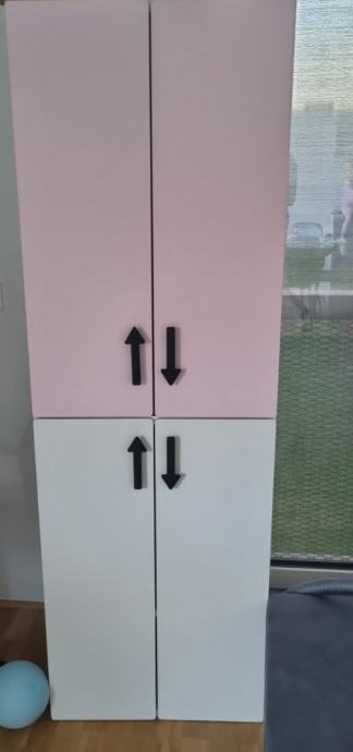 Nova Otroška omara IKEA SMASTAD/PLATSA 60x57x181