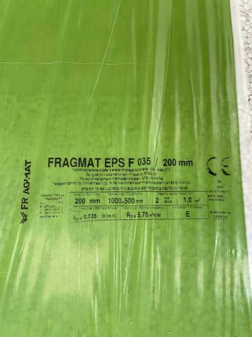 Fasadni stiropor FRAGMAT F035 20 cm