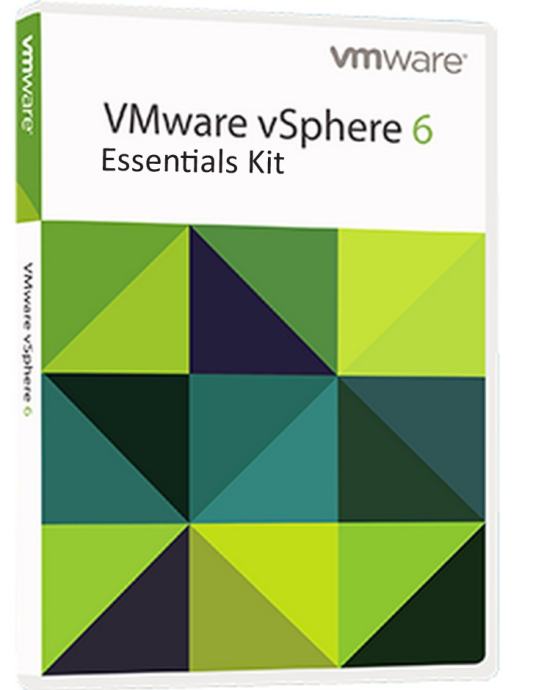 VMware Essentials Kit - 6 CPU for 3 up to 2 processors each + vCenter