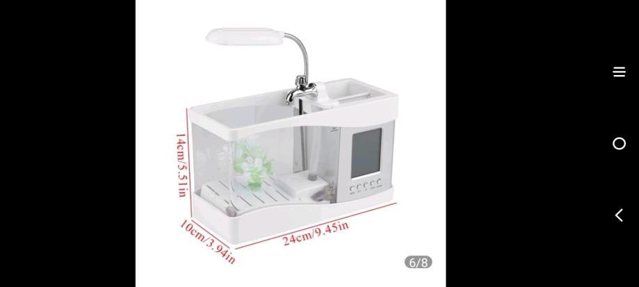 MINI AKVARIJ ZA RIBICE