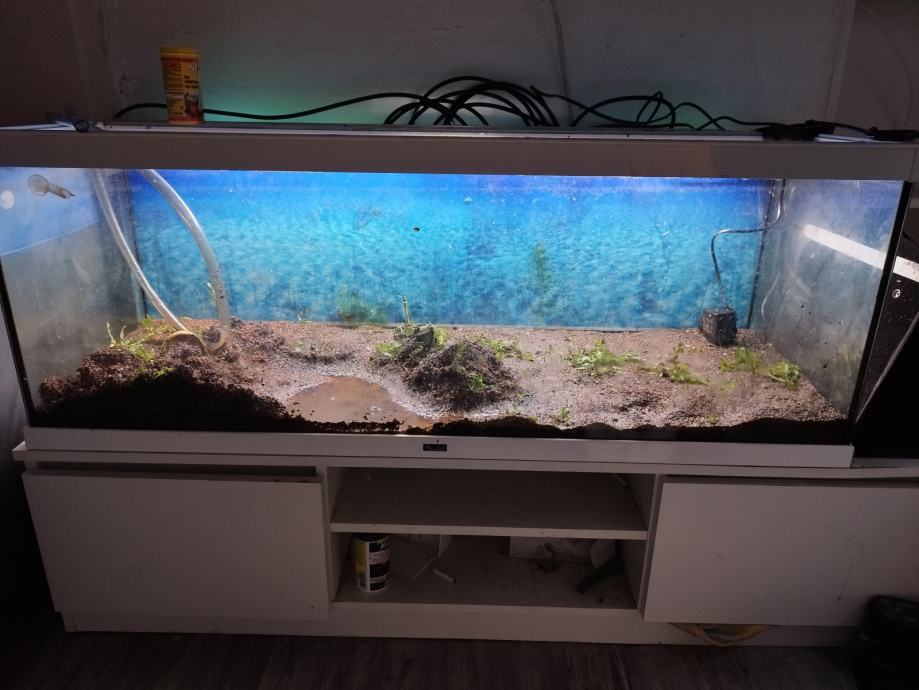 Prodamo akvarij 240l