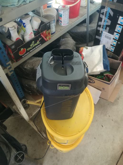 Zunanji filter za akvarij Fluval 205 in 206
