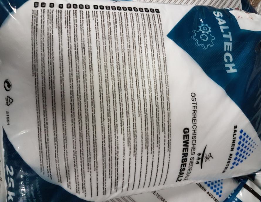 SOL za BAZENE kamena evaporirana