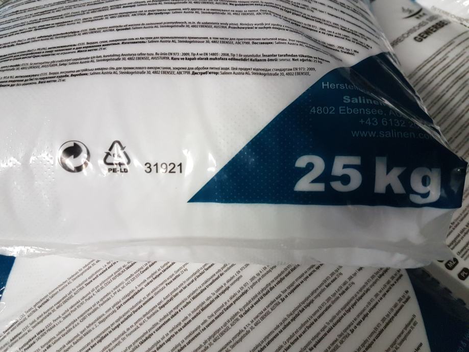 SOL za BAZENE kamena evaporirana