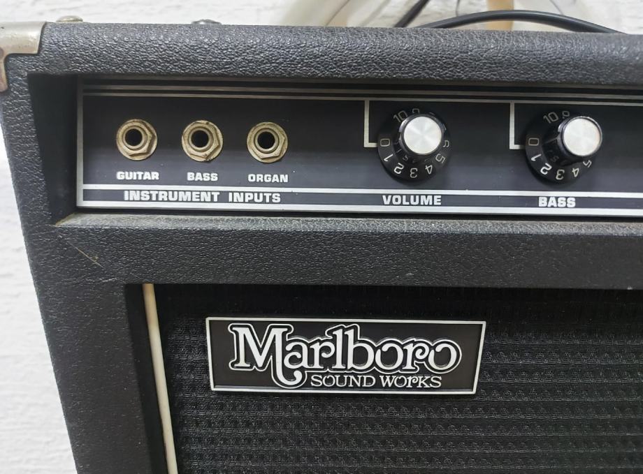 60w VINTAGE OJAČEVALEC MARLBORO SOUND WORKS: KITARA-BAS-KLAVIATURE